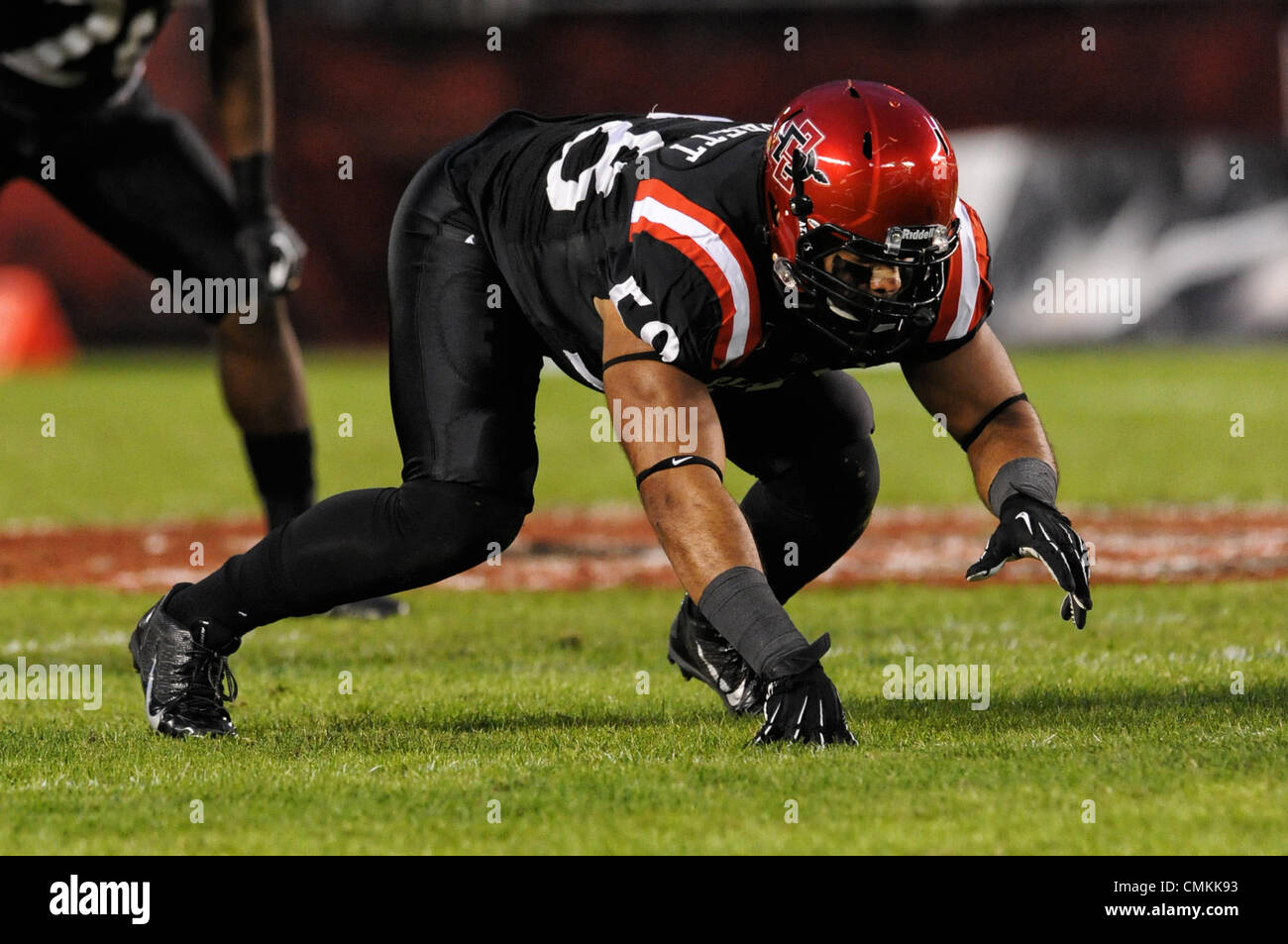 San Diego, CA, USA. 2nd Nov, 2013. San Diego State Aztecs defensive ...
