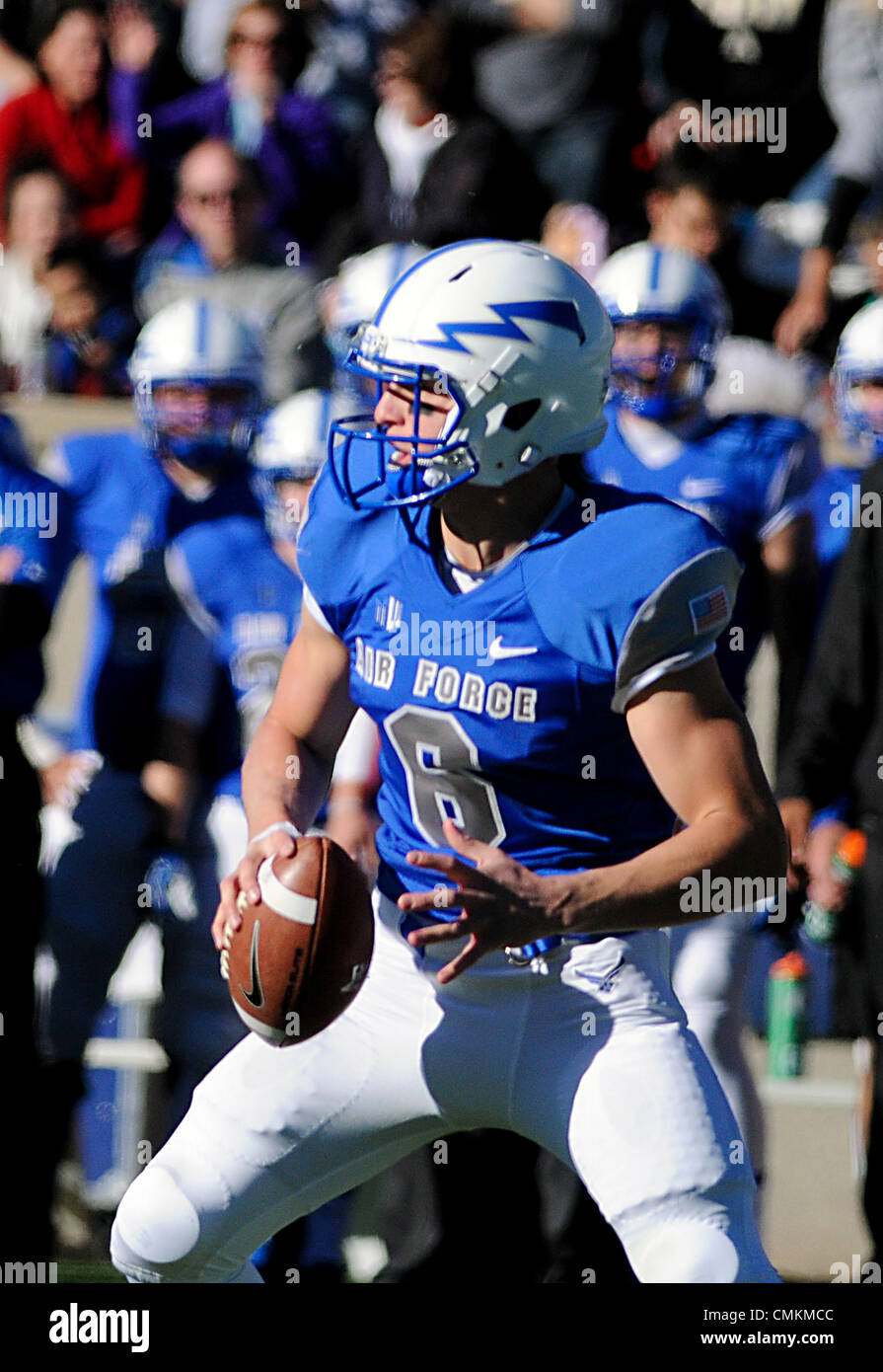 Colorado Springs, Colorado, USA. 2nd Nov, 2013. Air Force quarterback ...