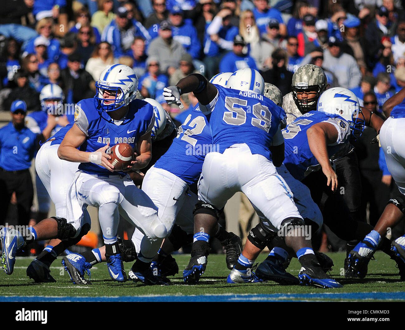 Colorado Springs, Colorado, USA. 2nd Nov, 2013. Air Force quarterback ...