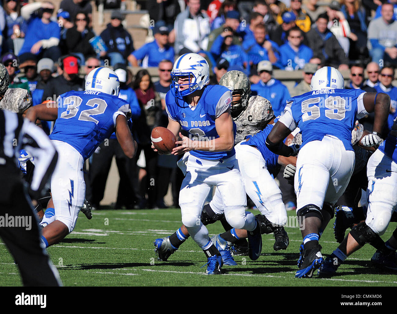 Colorado Springs, Colorado, USA. 2nd Nov, 2013. Air Force quarterback ...