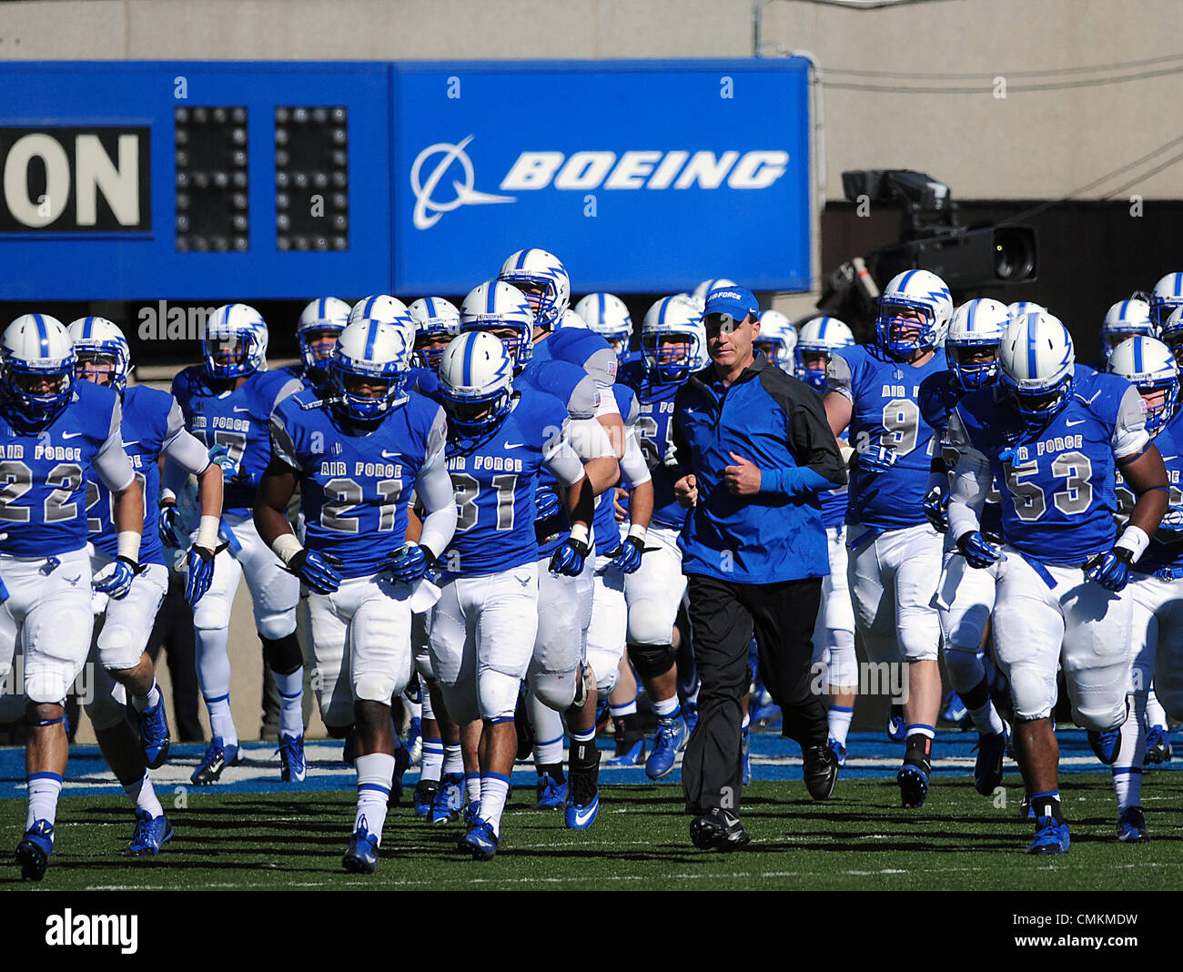 Colorado Springs, Colorado, USA. 2nd Nov, 2013. Air Force head coach ...