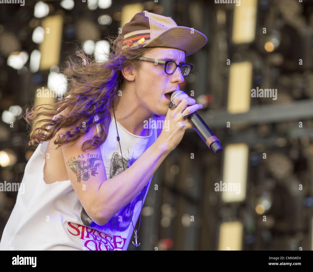 New Orleans, Louisiana, USA. 2nd Nov, 2013. Vocalist CYLE BARNES of The ...