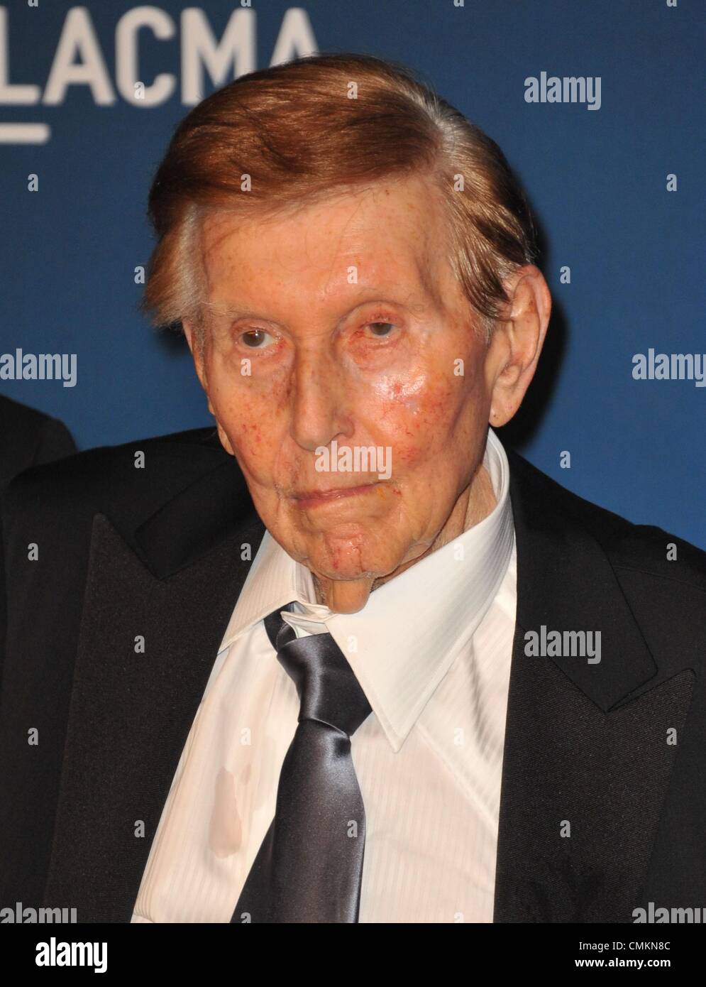 Los Angeles, CA, USA. 2nd Nov, 2013. Sumner Redstone at arrivals for ...