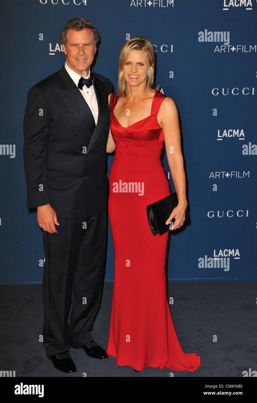 Los Angeles, CA, USA. 2nd Nov, 2013. Will Ferrell, Viveca Paulin at ...