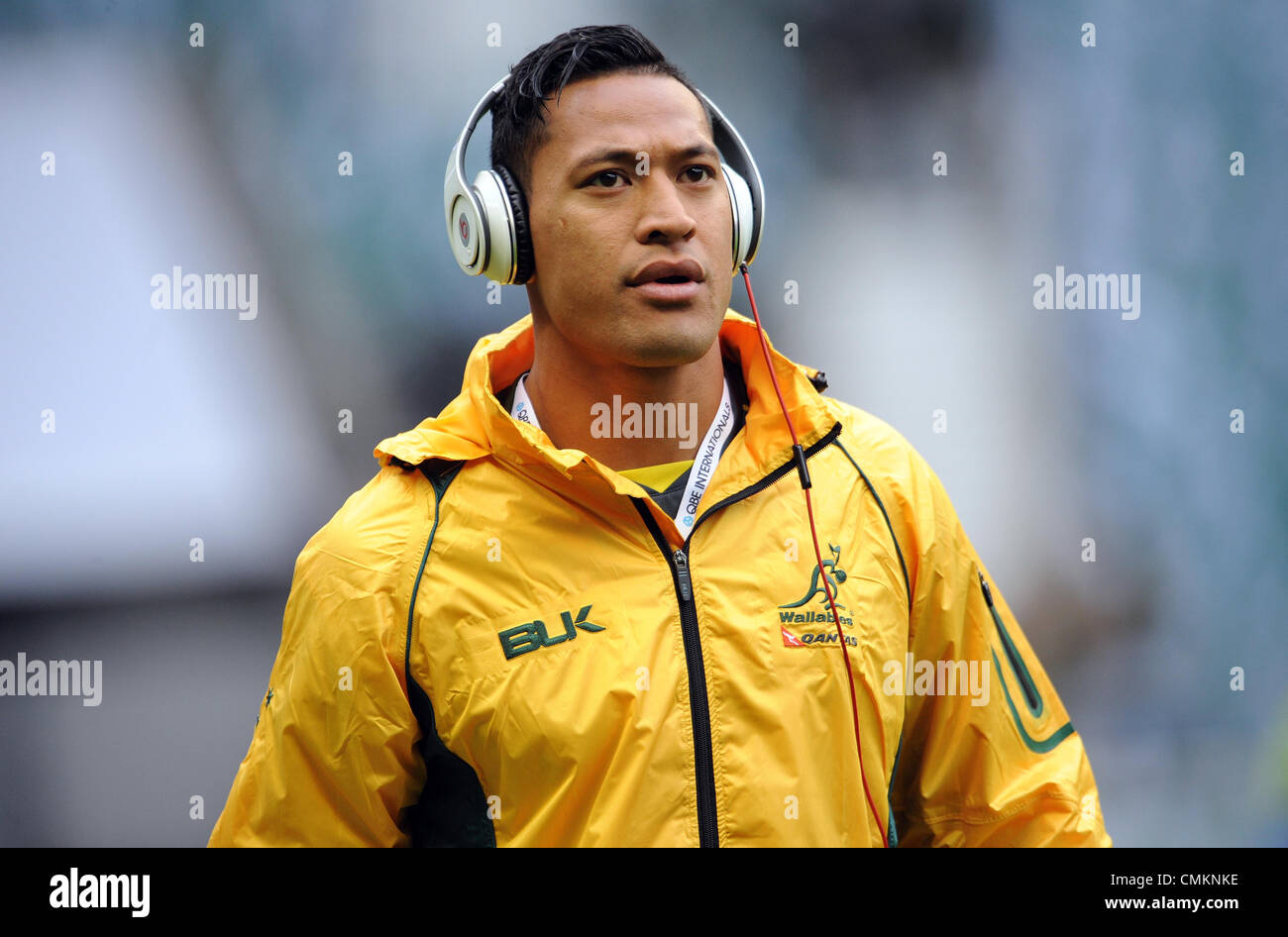 ISRAEL FOLAU AUSTRALIA TWICKENHAM LONDON ENGLAND 02 November 2013 Stock ...