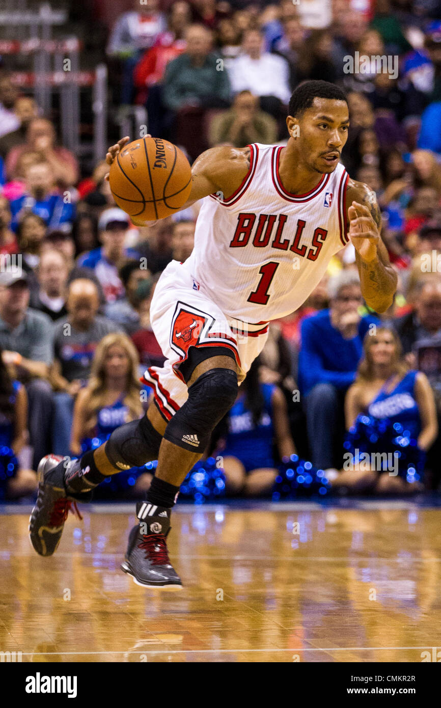 Philadelphia, Pennsylvania, USA. 2nd Nov, 2013. Chicago Bulls point ...