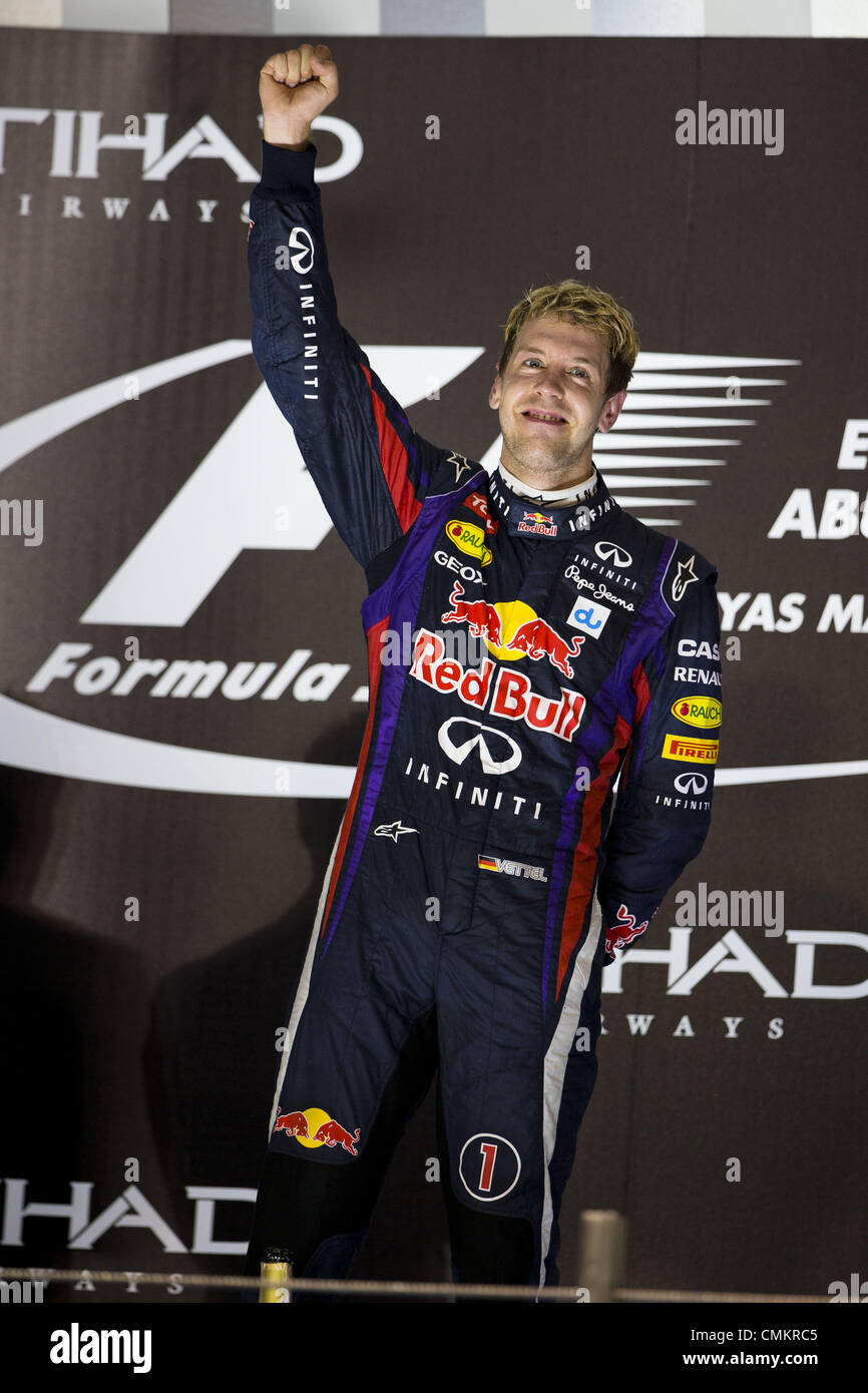 Abu dhabi grand prix podium hi-res stock photography and images - Alamy