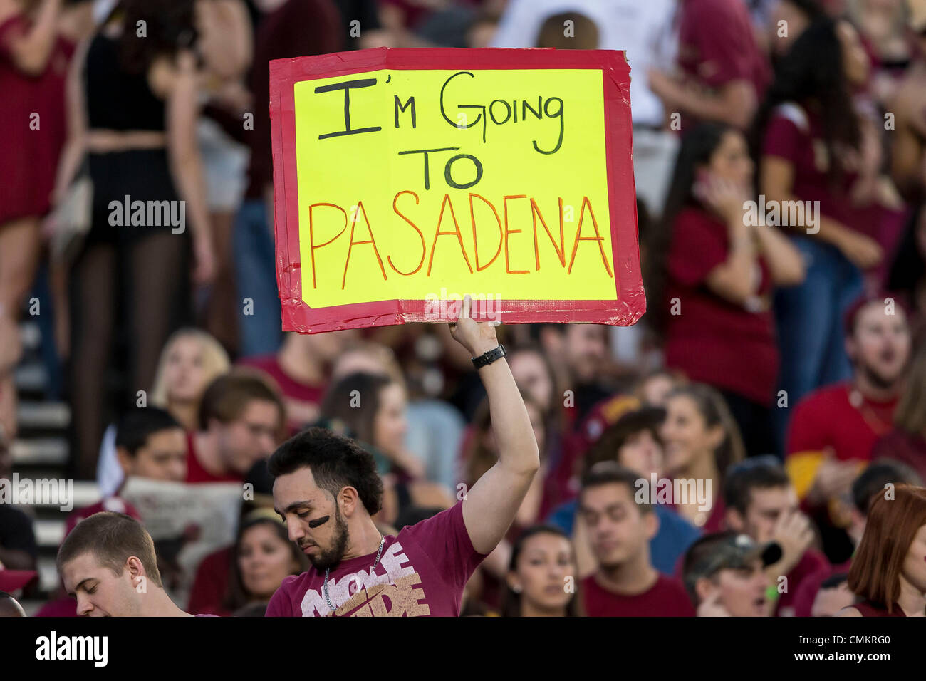 Tallahassee, Florida, USA. 2nd Nov, 2013. A Florida State Seminoles fan ...