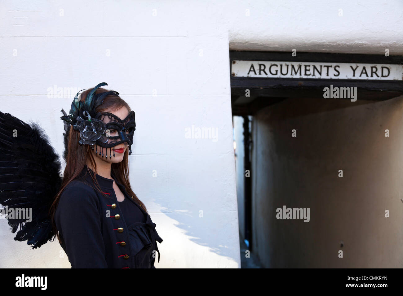 Whitby, UK. 3rd Nov, 2013. Goths at Whitby Goth Weekend Sunday 03/11 ...