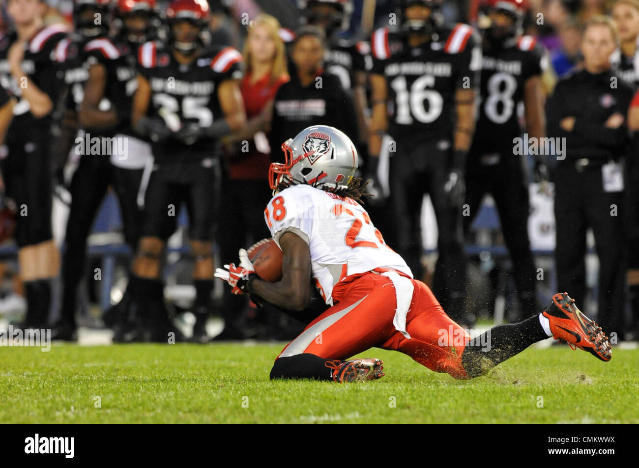 San Diego, CA, USA. 2nd Nov, 2013. New Mexico Lobos wide receiver ...