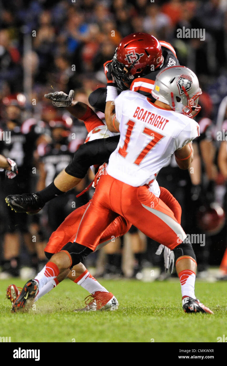 San Diego, CA, USA. 2nd Nov, 2013. San Diego State Aztecs wide receiver ...