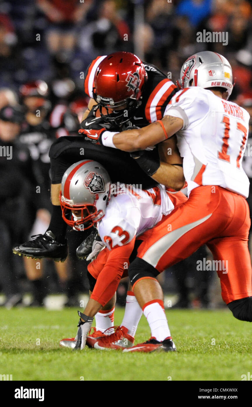 San Diego, CA, USA. 2nd Nov, 2013. San Diego State Aztecs wide receiver ...