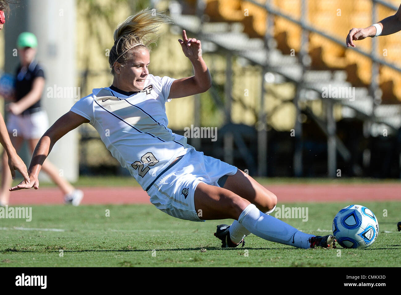 - Orlando, FL, USA: Central Florida forward Lena Petermann (29) during ...