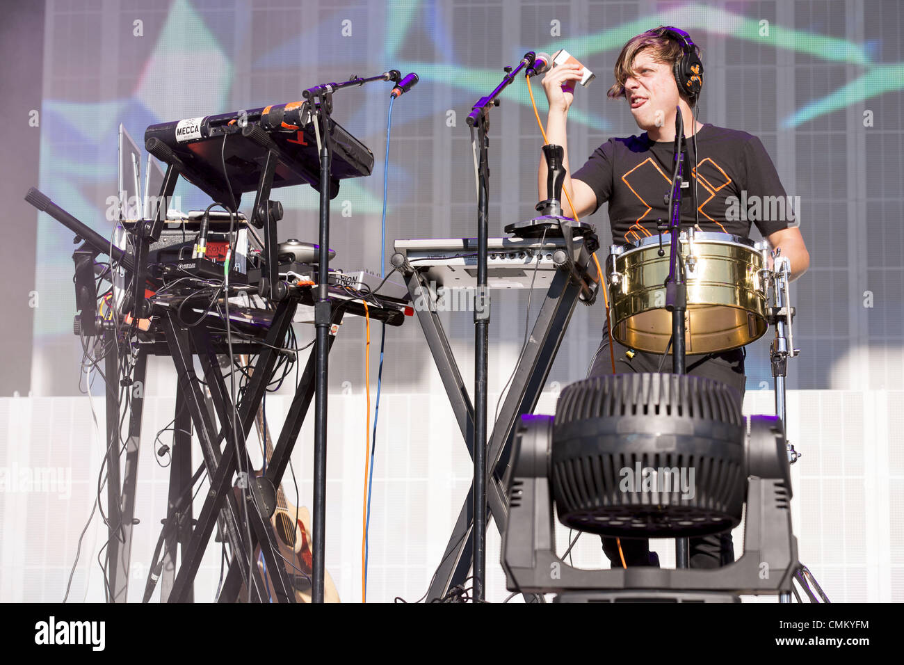 New Orleans, Louisiana, USA. 3rd Nov, 2013. Musician ROBERT DELONG ...