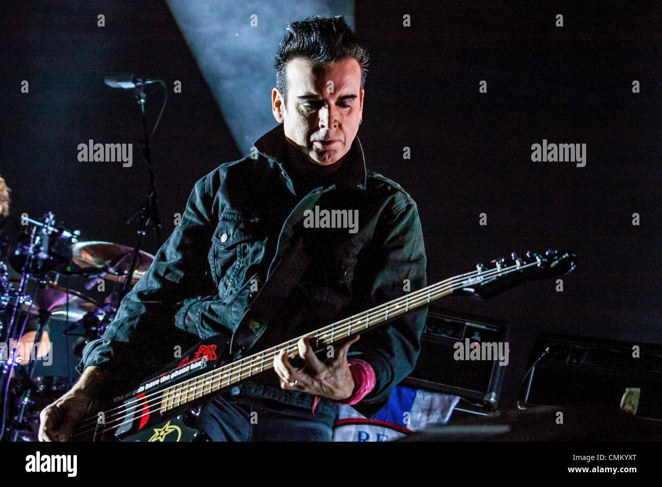 New Orleans, Louisiana, USA. 3rd Nov, 2013. Bassist Simon Gallup of The ...