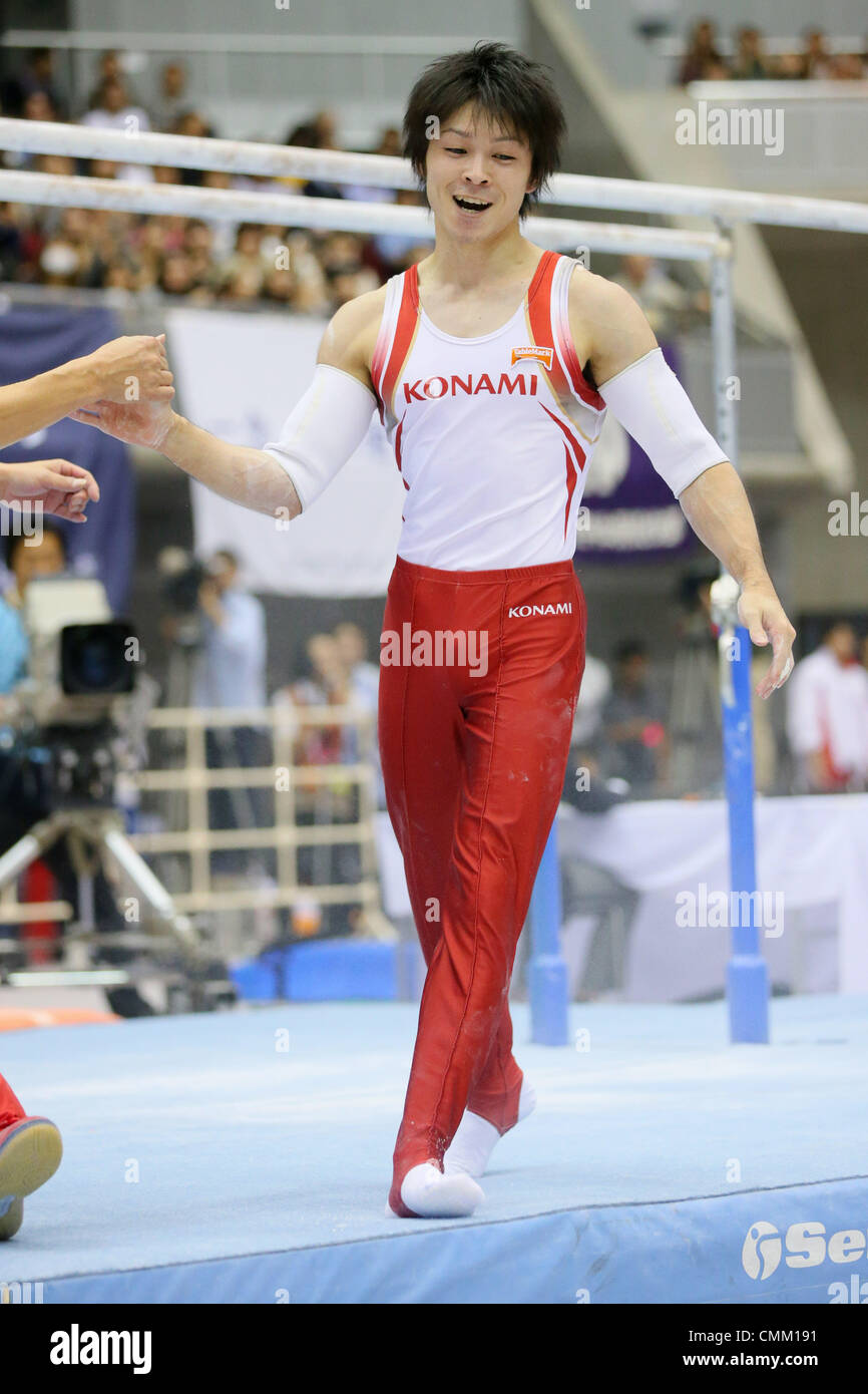 Makuhari Messe, Chiba, Japan. 3rd Nov, 2013. Kohei Uchimura (JPN ...