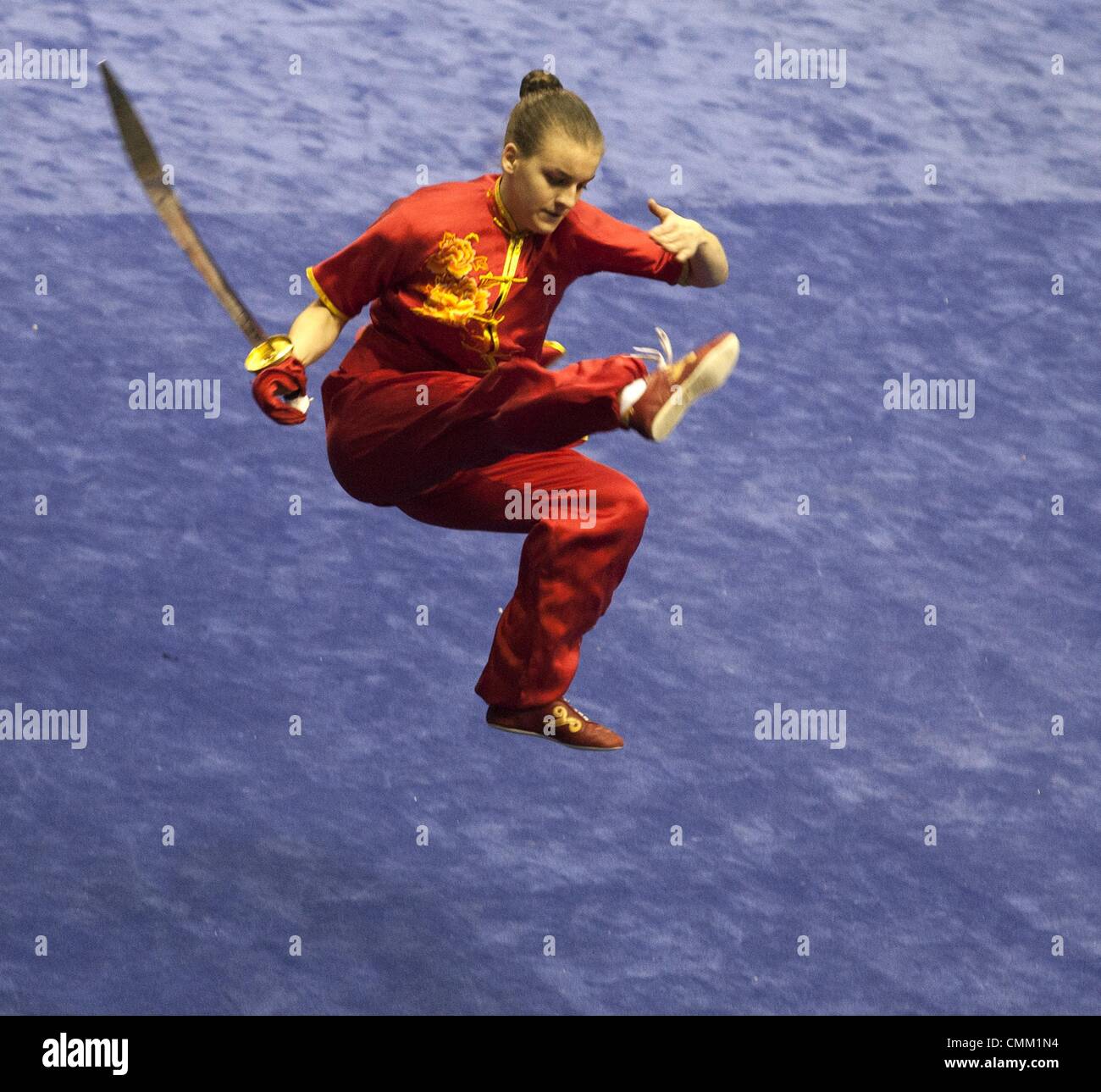 Kuala Lumpur, Malaysia. 4th Nov, 2013. Konstantinova Sandra of Russia ...