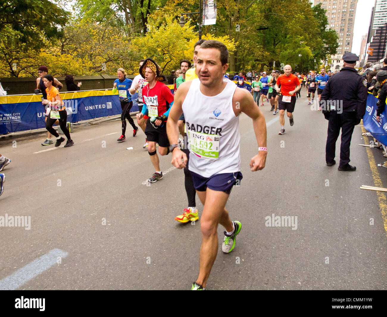 New York, USA. 3rd November 2013. New York Marathon 2013. Marathon ...