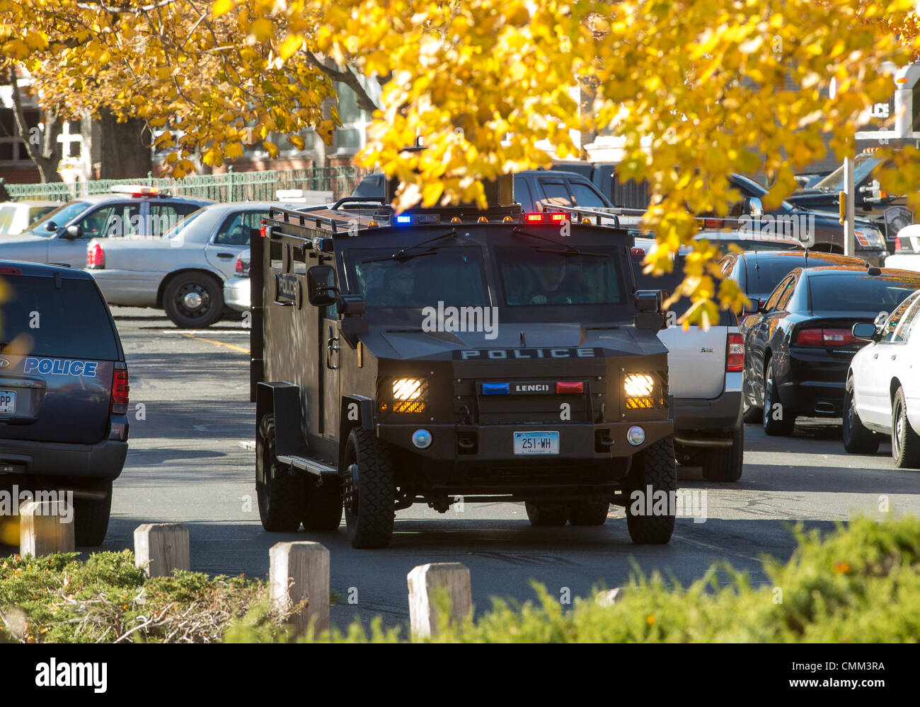 New Britain, Connecticut, USA. 4th Nov, 2013. Connecticut state police ...