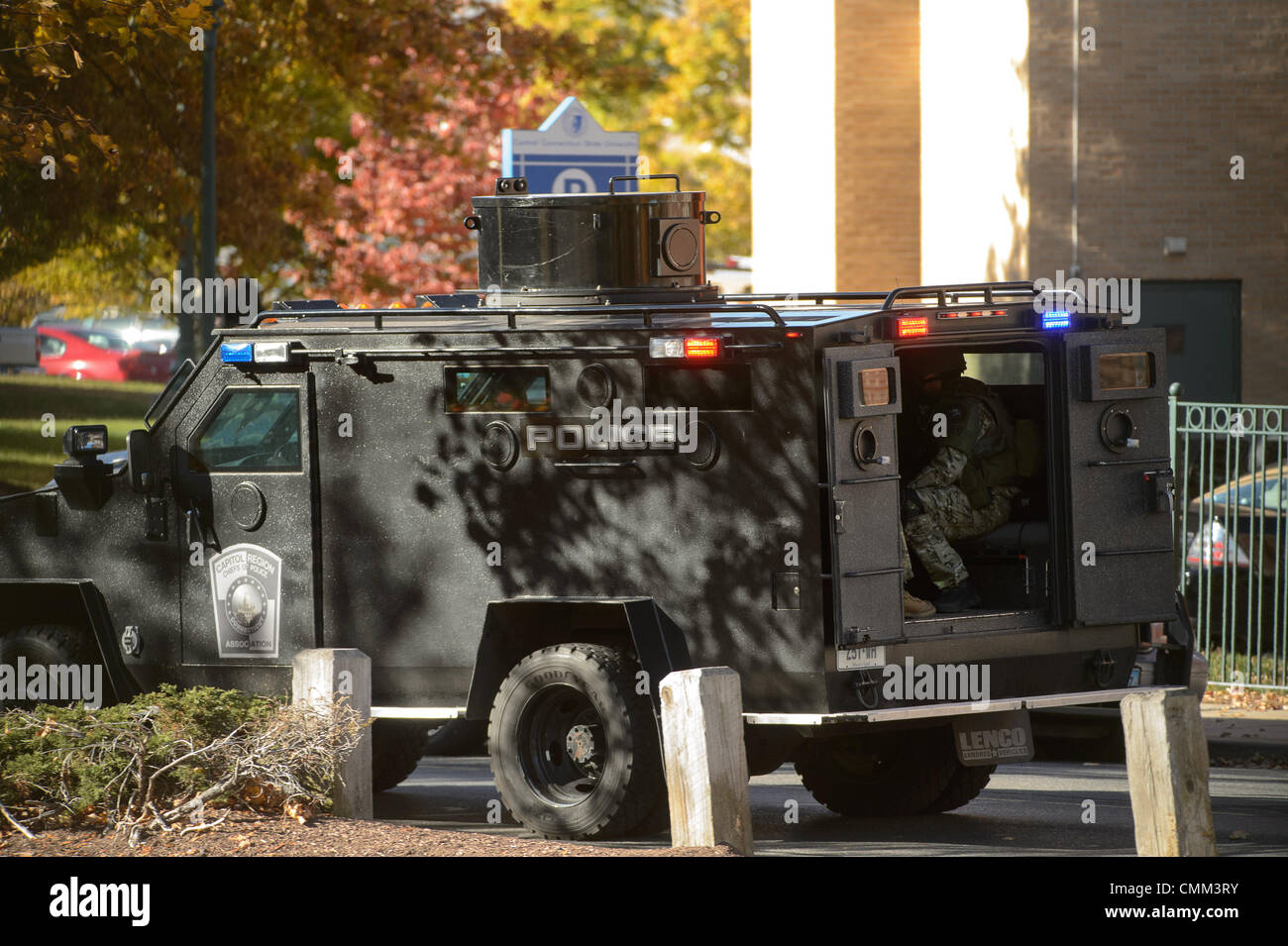 New Britain, Connecticut, USA. 4th Nov, 2013. Connecticut state police ...