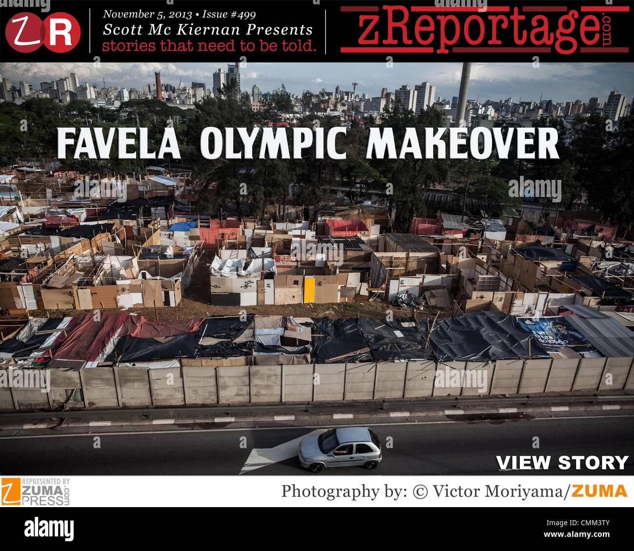 zReportage.com Story of the Week # 499 - Favela Olympic Makeover ...