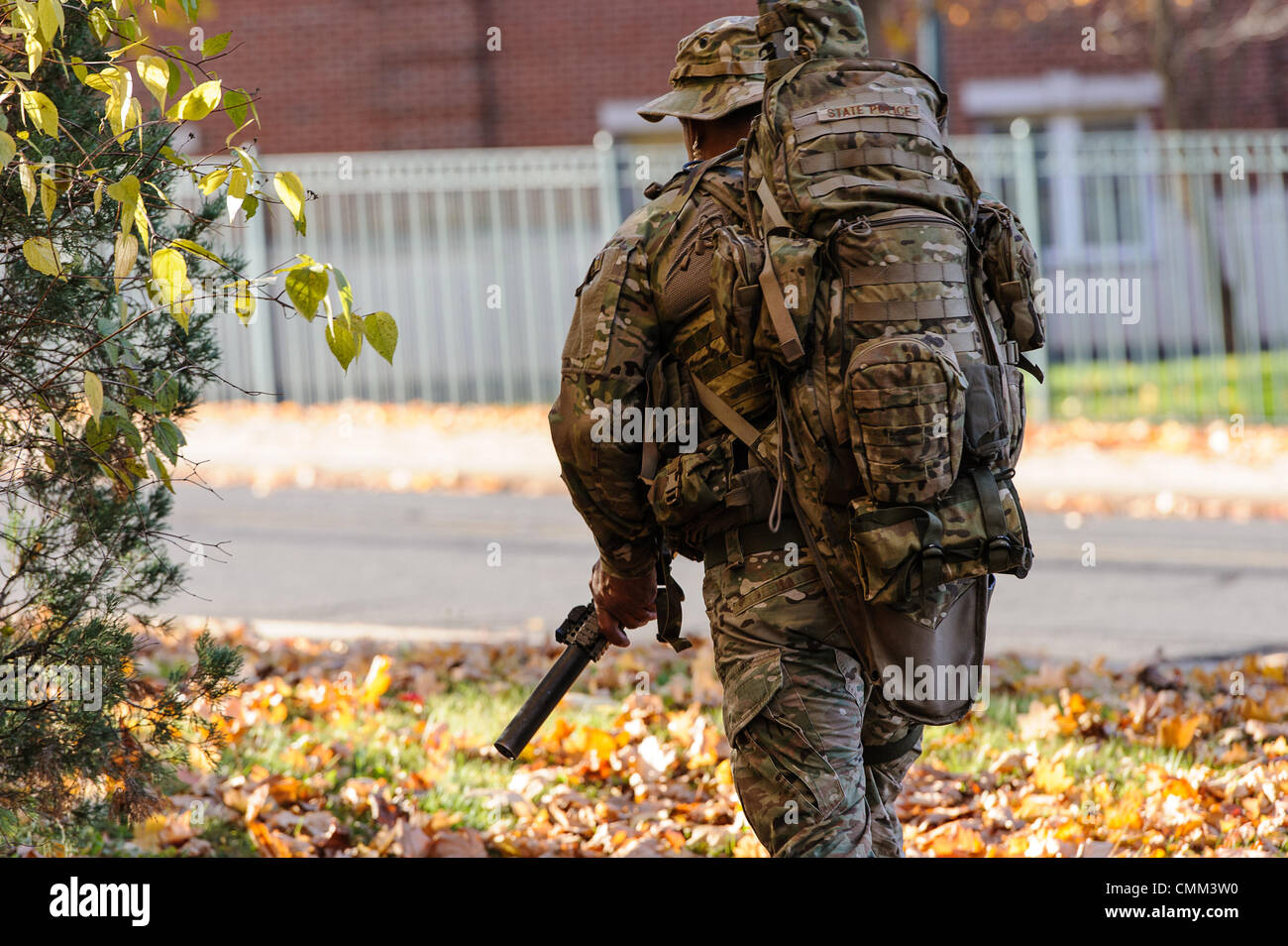 New Britain, Connecticut, USA. 4th Nov, 2013. Connecticut state police ...