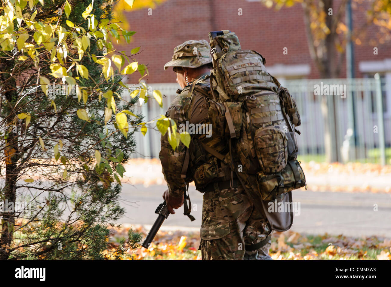 New Britain, Connecticut, USA. 4th Nov, 2013. Connecticut state police ...