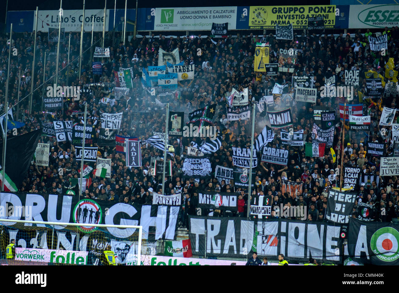 Parma soccer fans hi-res stock photography and images - Alamy