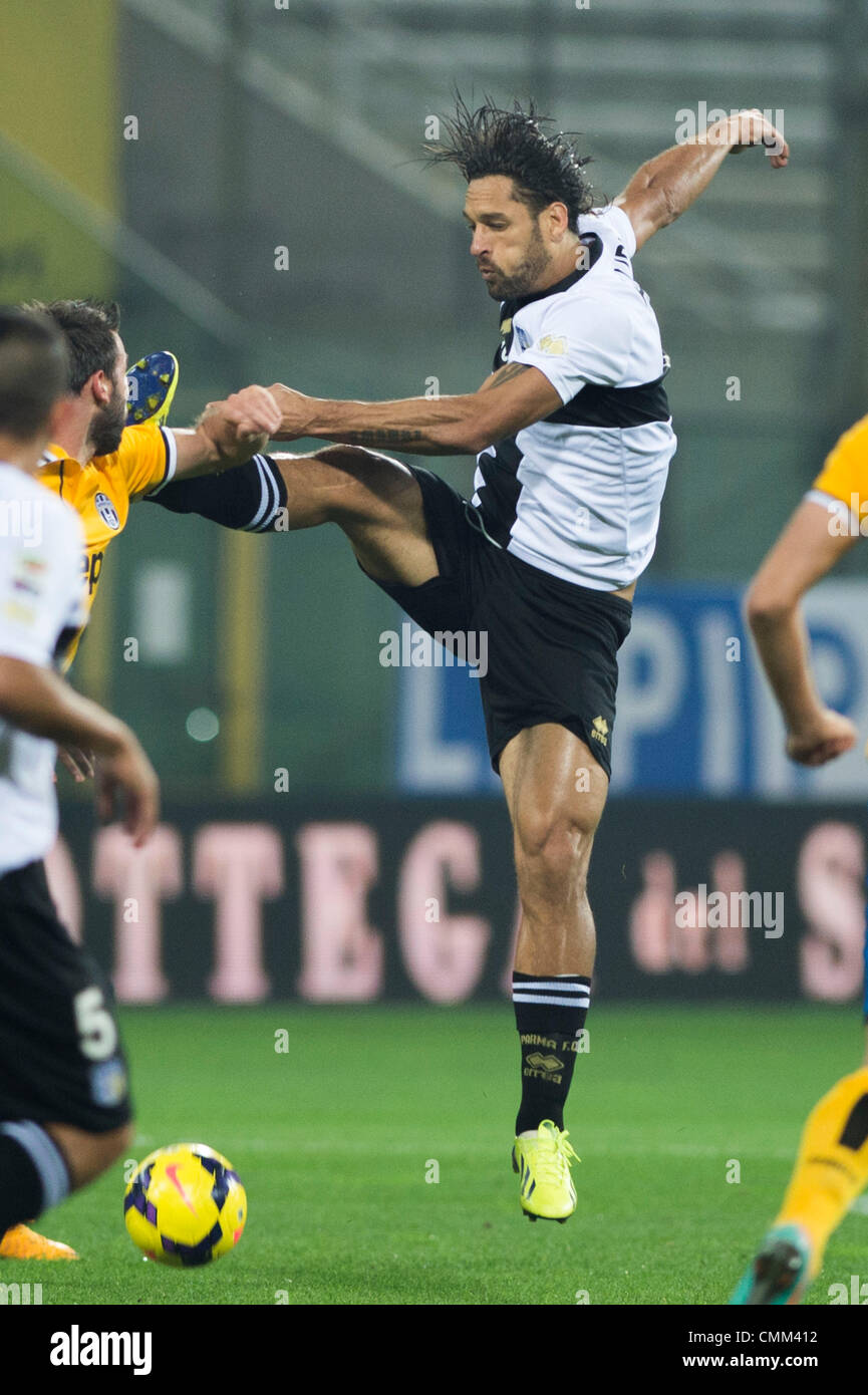 Parma, Italy. 2nd Nov, 2013. Amauri (Parma) Football / Soccer : Italian ...