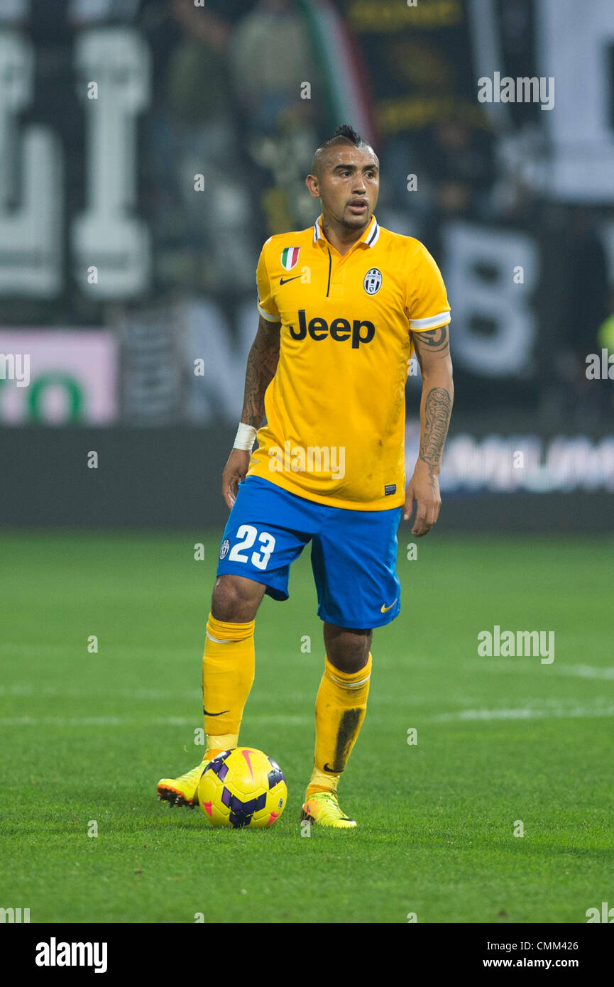 Parma, Italy. 2nd Nov, 2013. Arturo Vidal (Juventus) Football / Soccer ...