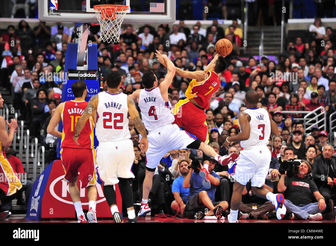 Los Angeles, CA, USA. 4th Nov, 2013. Houston Rockets point guard Jeremy ...