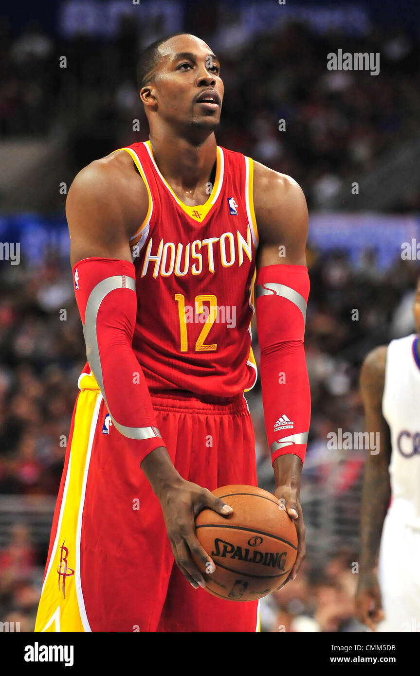 Los Angeles, CA, USA. 4th Nov, 2013. Houston Rockets center Dwight ...