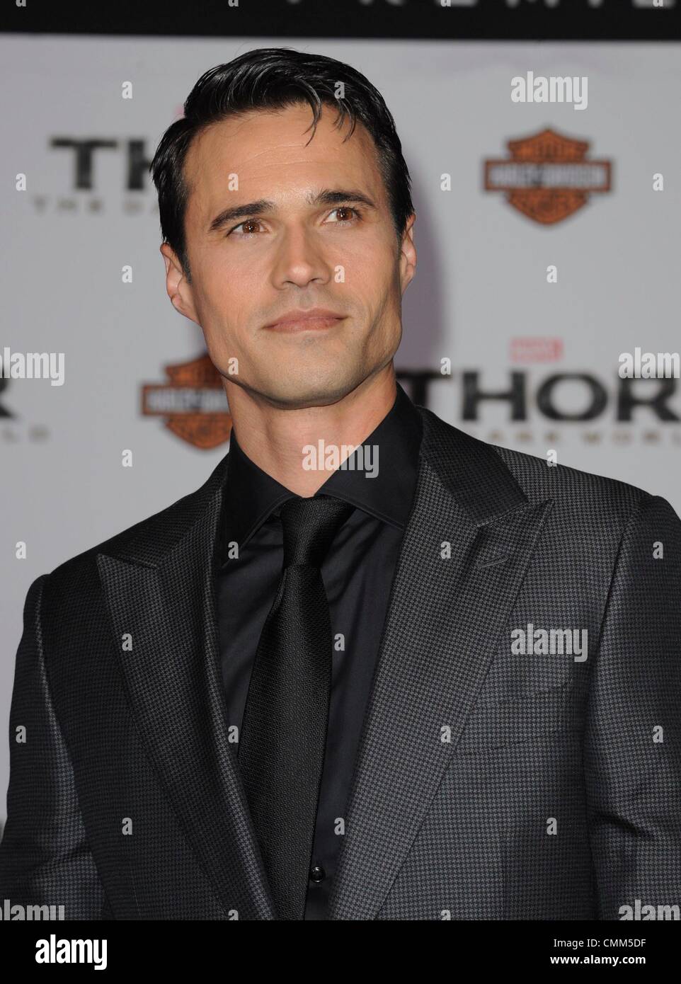 Los Angeles, CA, USA. 4th Nov, 2013. Brett Dalton at arrivals for THOR ...