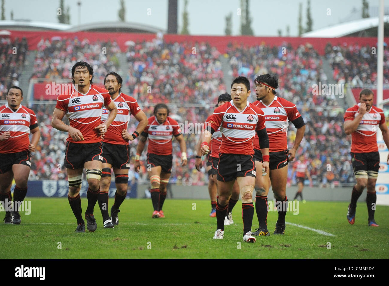Tokyo, Japan. 2nd Nov, 2013. Japan Team group (JPN) Rugby : Rugby teat ...