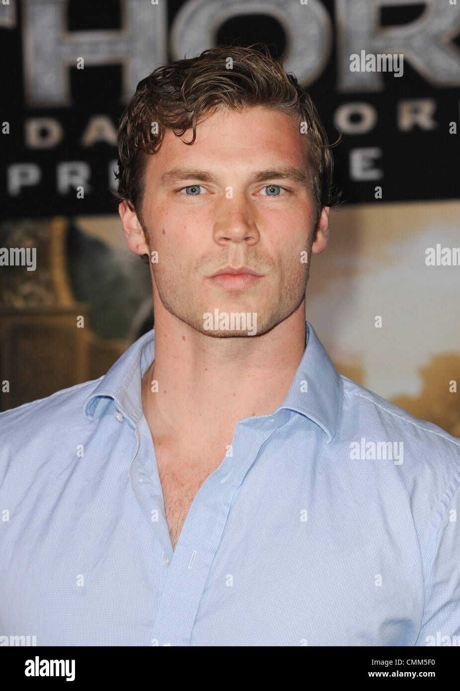 Los Angeles, CA, USA. 4th Nov, 2013. Derek Theler at arrivals for THOR ...