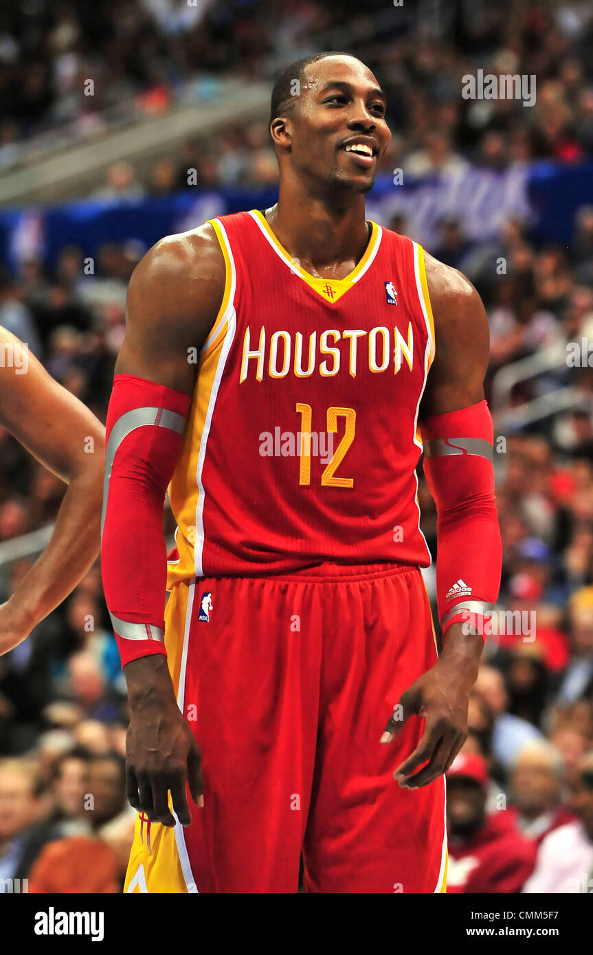 Los Angeles, CA, USA. 4th Nov, 2013. Houston Rockets center Dwight ...