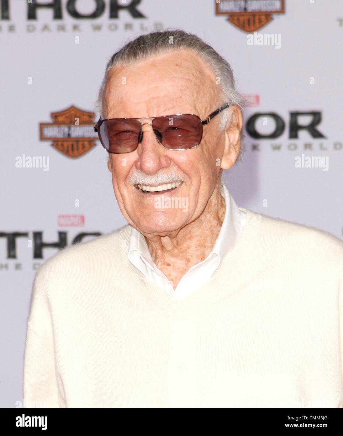 Los Angeles, CA, USA. 4th Nov, 2013. Stan Lee at arrivals for THOR: THE ...
