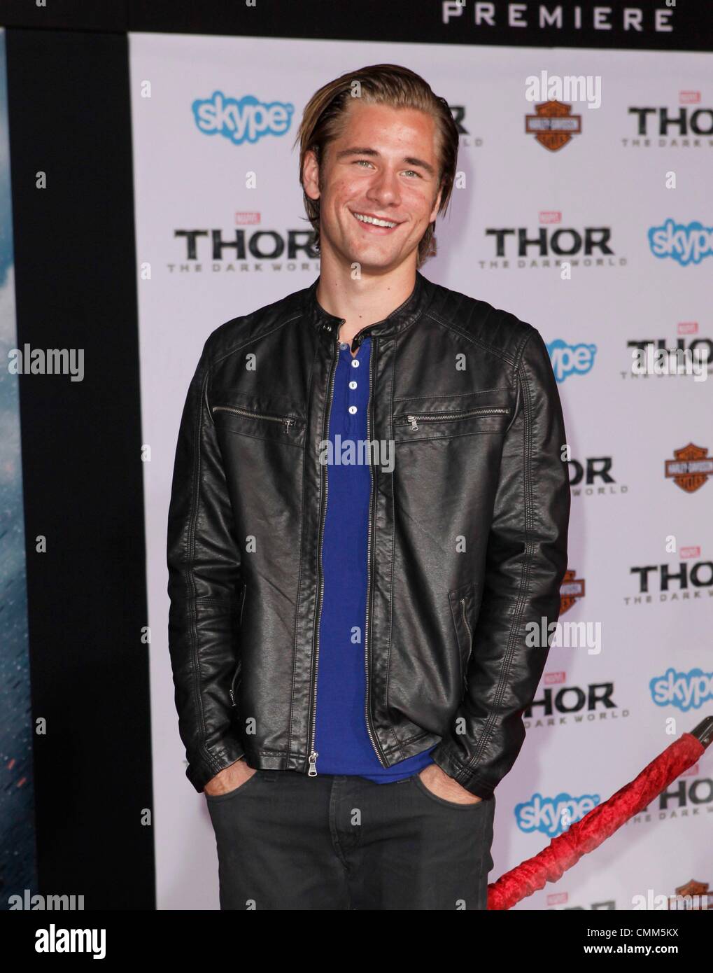 Los Angeles, CA, USA. 4th Nov, 2013. Luke Benward at arrivals for THOR ...