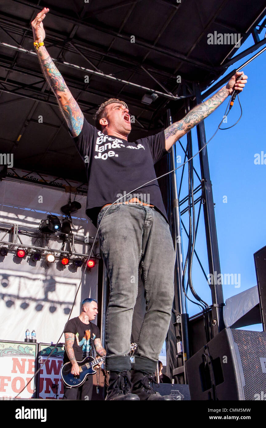New Orleans, Louisiana, USA. 2nd Nov, 2013. Lead Singer JORDAN PUNDIK ...
