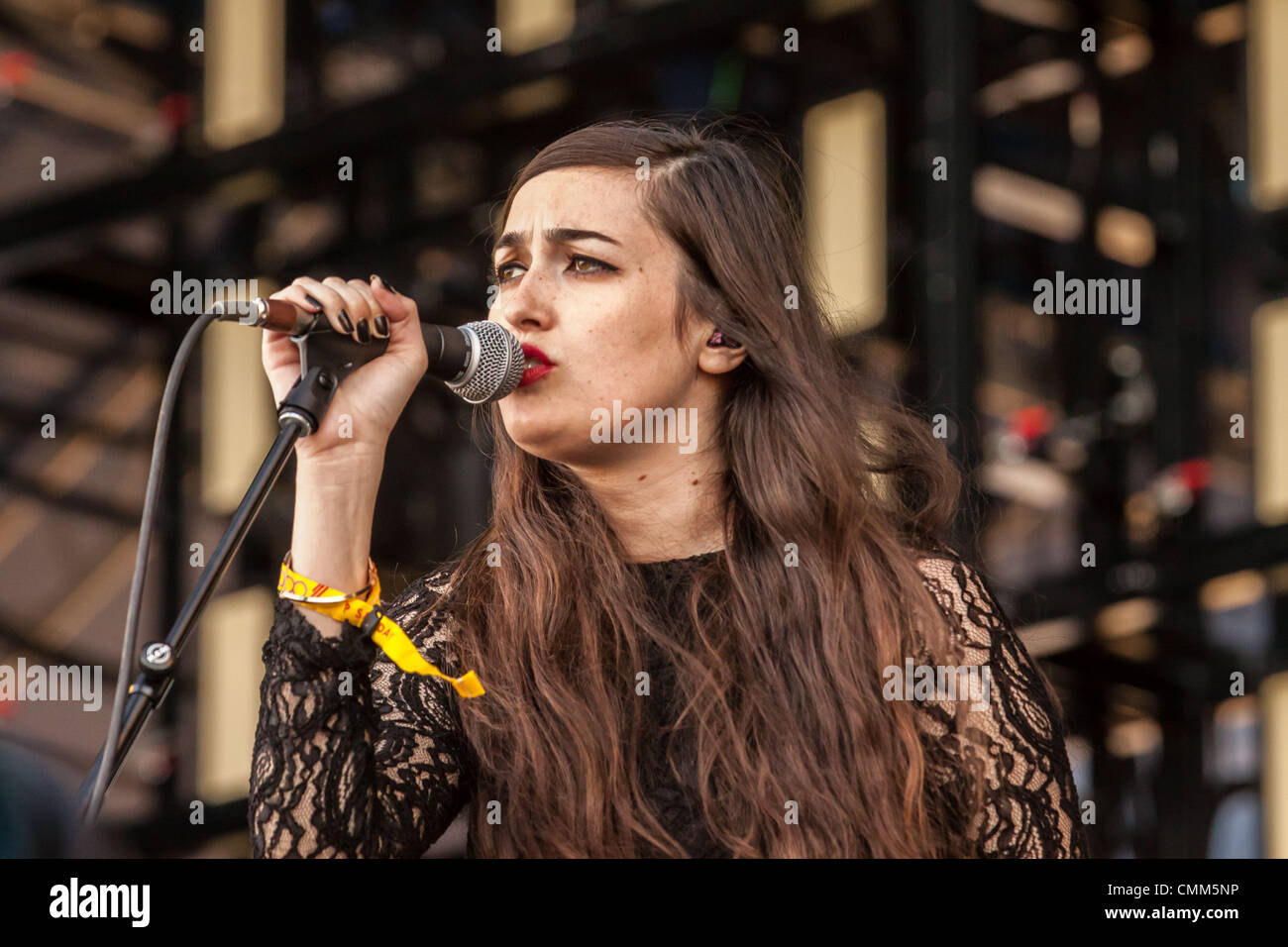 New Orleans, Louisiana, USA. 2nd Nov, 2013. Singer MADELINE FOLLIN ...