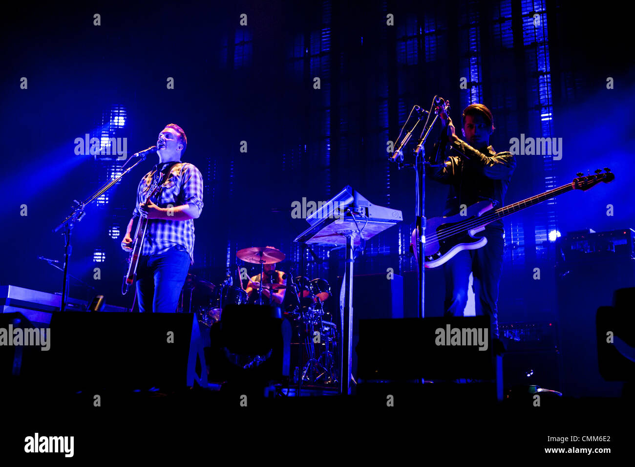 Milan, Italy. 3rd November 2013. The American rock band QUEENS OF THE ...