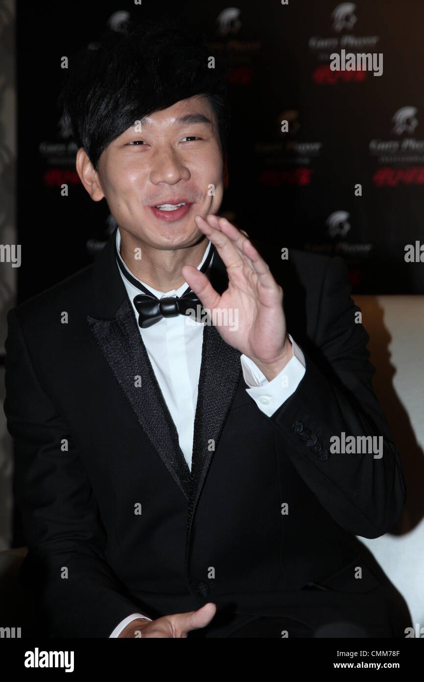 Shanghai, China. 4th Nov, 2013. Singer JJ Lin attends charity event in ...