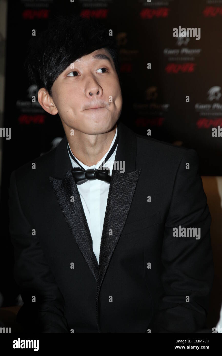 Shanghai, China. 4th Nov, 2013. Singer JJ Lin attends charity event in ...