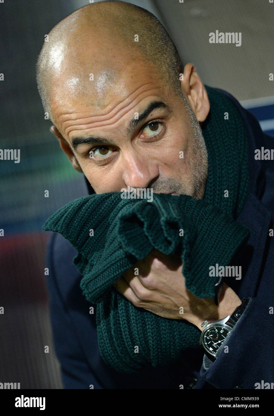 Plzen, Czech Republic. 05th Nov, 2013. Josep Guardiola, head coach of ...