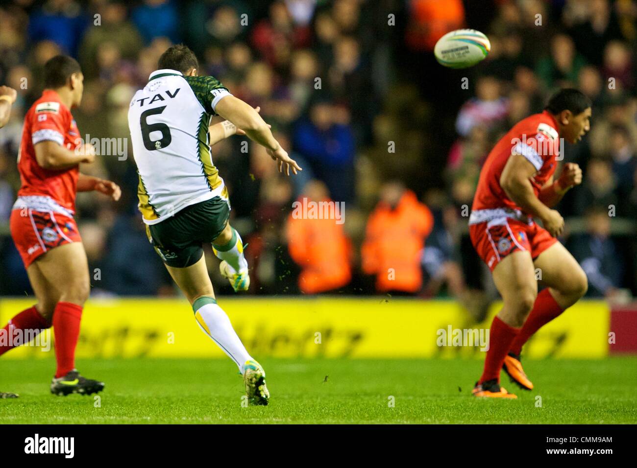 Leigh, UK. 05th Nov, 2013. Johnathon Ford (Cook Islands & Toulouse ...