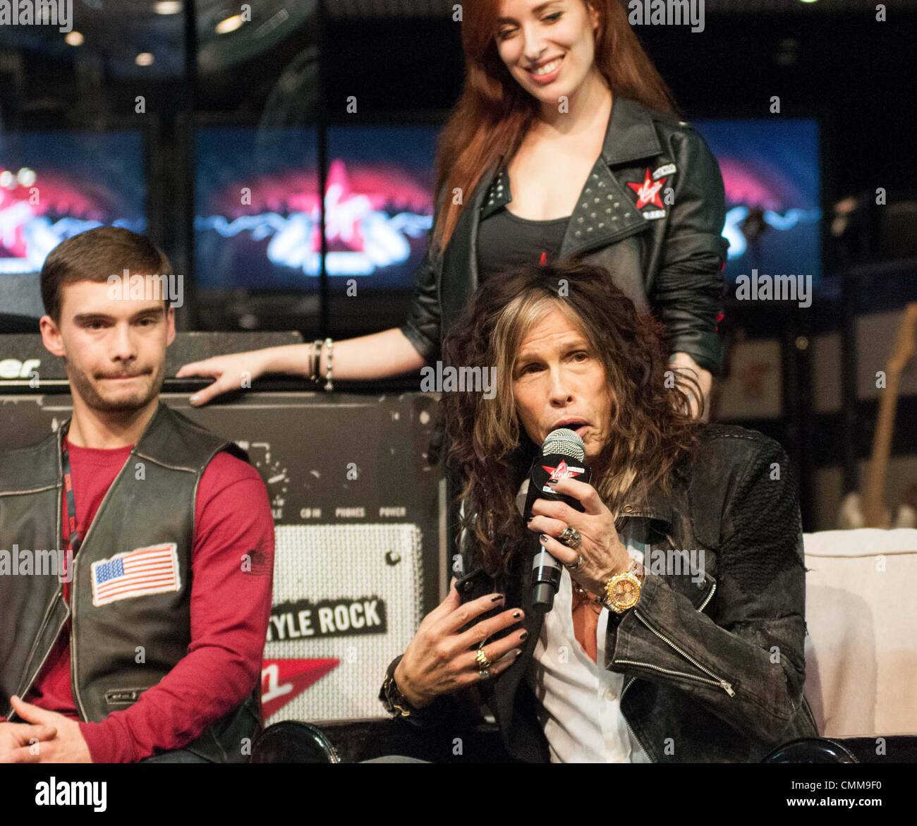 Milan, Italy. 5th Nov, 2013. Steven Tyler was today at the Milan fair ...