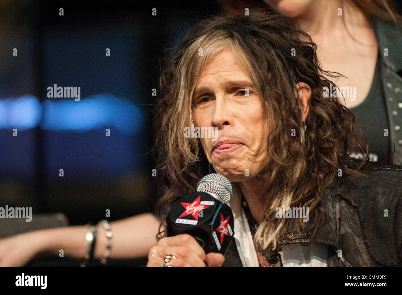 Milan, Italy. 5th Nov, 2013. Steven Tyler was today at the Milan fair ...