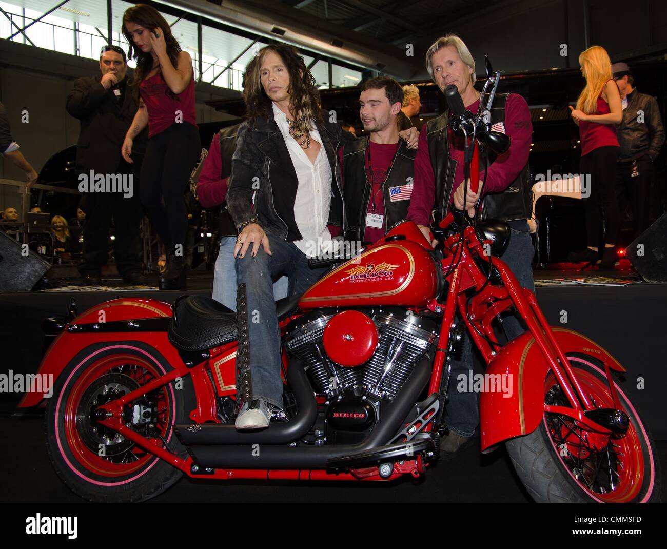 Milan, Italy. 5th Nov, 2013. Steven Tyler was today at the Milan fair ...