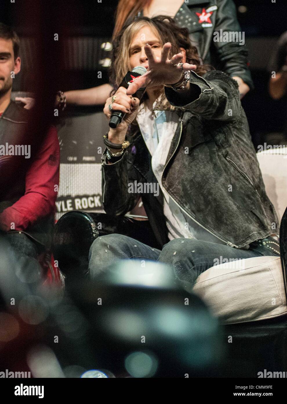 Milan, Italy. 5th Nov, 2013. Steven Tyler was today at the Milan fair ...