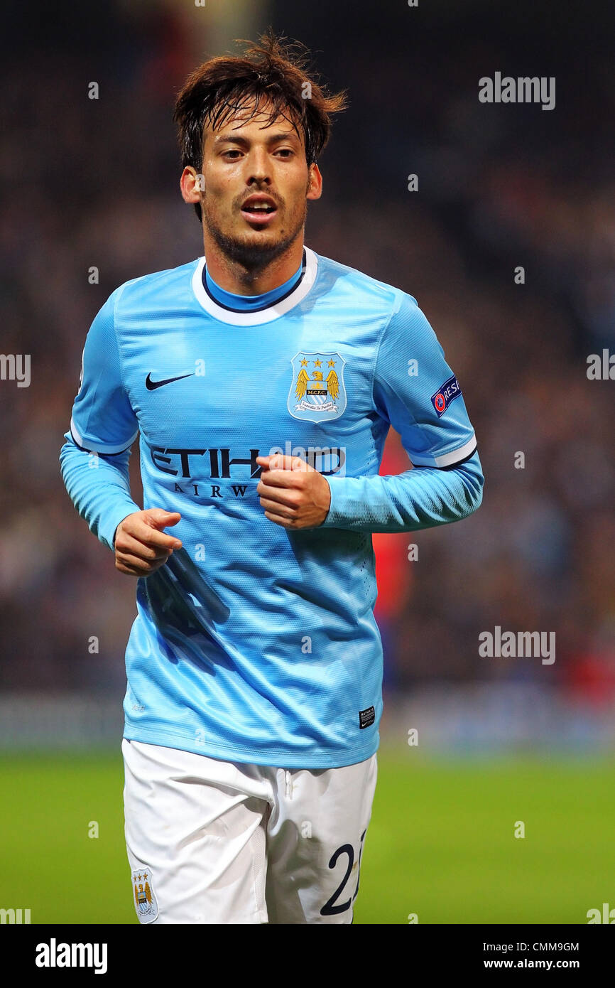 Manchester, UK. 05th Nov, 2013. A profile of David Silva of Manchester ...